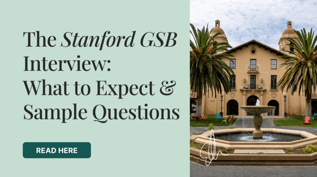 Stanford Interview: What to Expect + Sample Questions