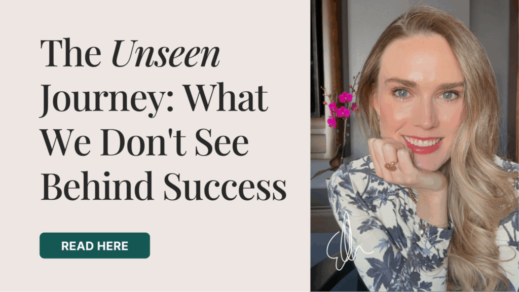 The Unseen Journey: What We Don't See Behind Success - Ellin Lolis ...